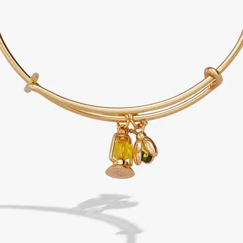 ALEX AND ANI Firefly Lantern Charm Bangle