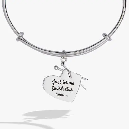 ALEX AND ANI One More Row' Knitter's Charm Bangle