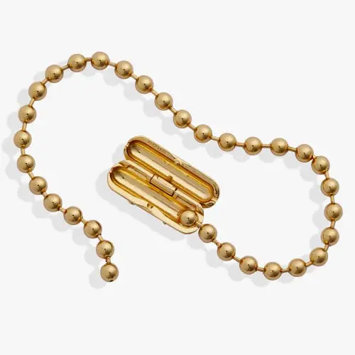 ALEX AND ANI Leo Zodiac Barrel Bead Bracelet
