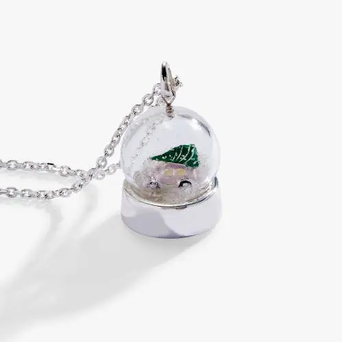 ALEX AND ANI Snow Globe Retro Car Pendant