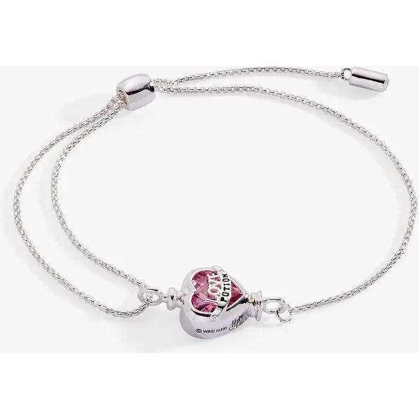 ALEX AND ANI Harry Potter Love Potion Crystal Pull Chain Bracelet