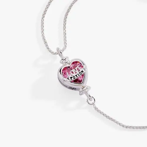 ALEX AND ANI Harry Potter Love Potion Crystal Pull Chain Bracelet
