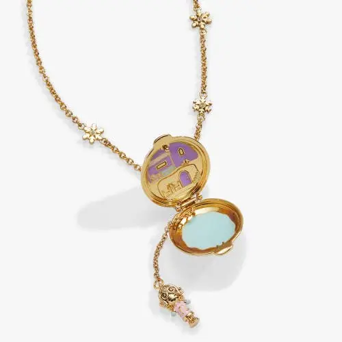 ALEX AND ANI Polly Pocket Winter Wonderland House Locket