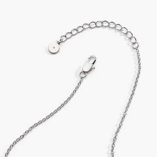 ALEX AND ANI Daisy Inline Necklace