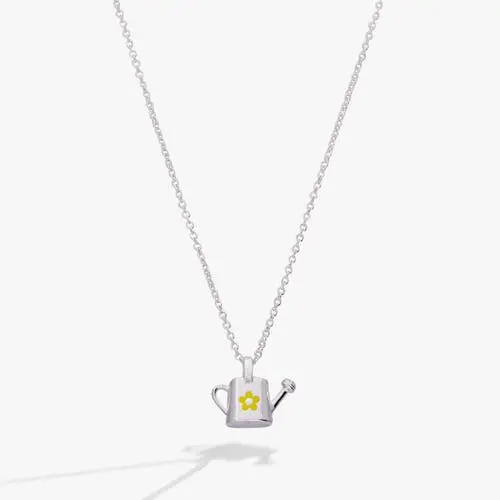 ALEX AND ANI Watering Can Pendant Necklace