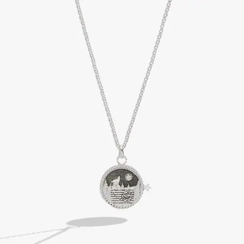 ALEX AND ANI The Twilight Saga Rotating Pendant Necklace - Silver