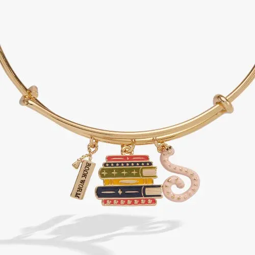 ALEX AND ANI Book Club Multicharm Bangle
