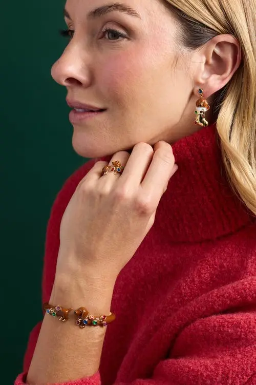 ALEX AND ANI Deck The Paws Cuff