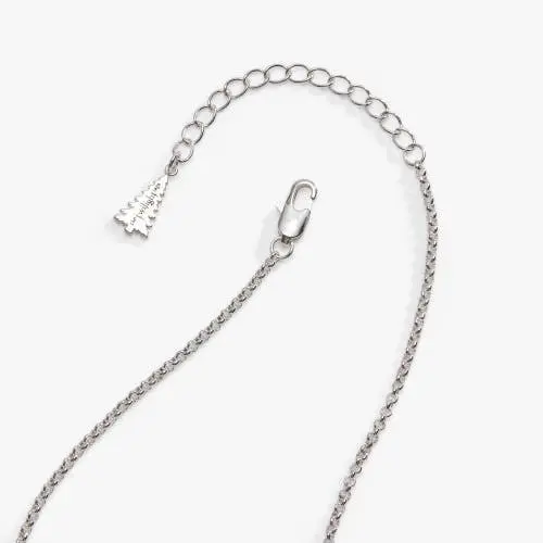 ALEX AND ANI The Twilight Saga Forks Necklace - Silver