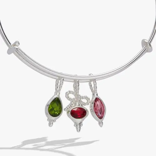 ALEX AND ANI Ornaments Multi Charm Bangle - Gold