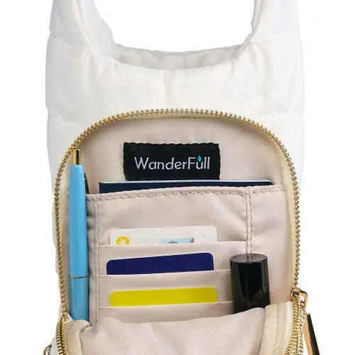 WANDERFULL White Ripstop Hydrobag Monogrammed With Bride