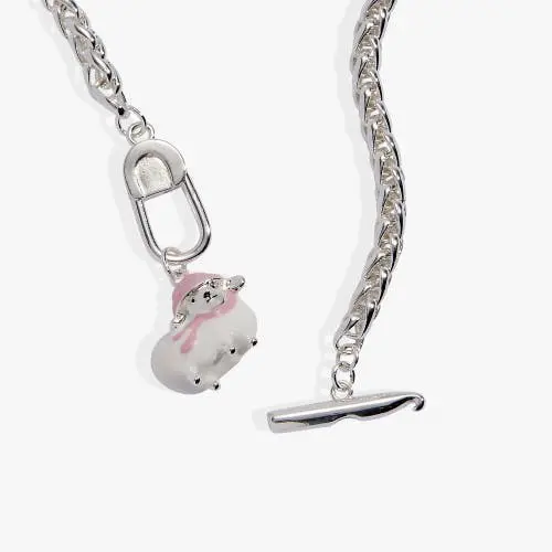 ALEX AND ANI Crochet Sheep Toggle Bracelet
