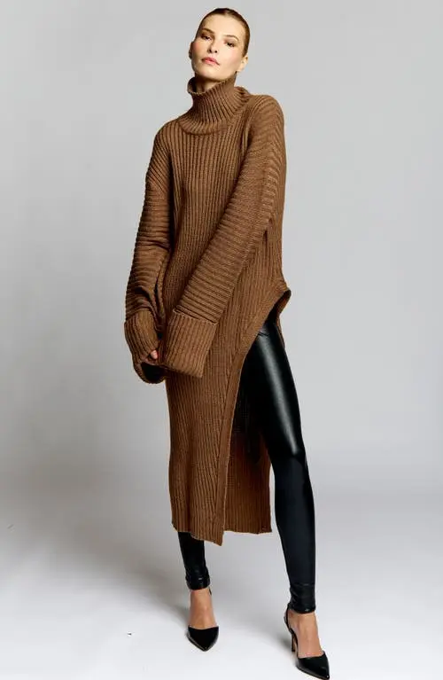 LBLC THE LABEL Adler Asymmetrical Oversize Sweater