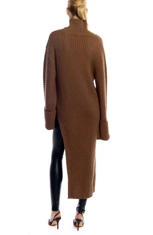 LBLC THE LABEL Adler Asymmetrical Oversize Sweater