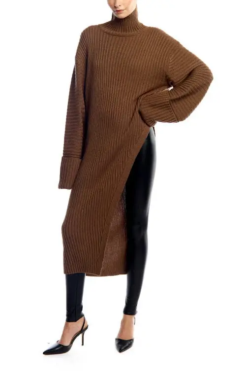 LBLC THE LABEL Adler Asymmetrical Oversize Sweater