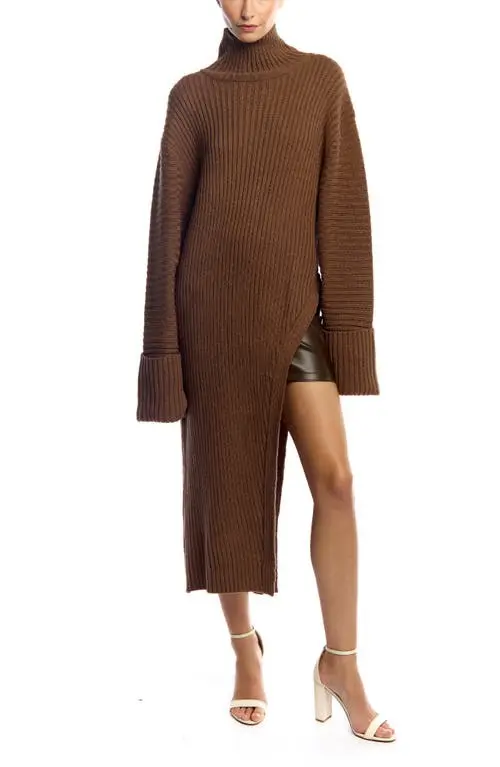 LBLC THE LABEL Adler Asymmetrical Oversize Sweater