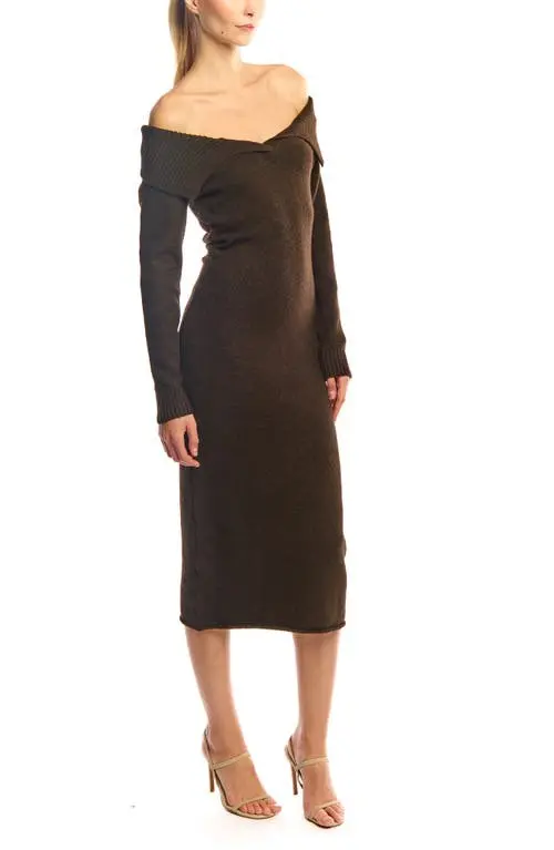 LBLC THE LABEL Turner O/s Sweater Dress
