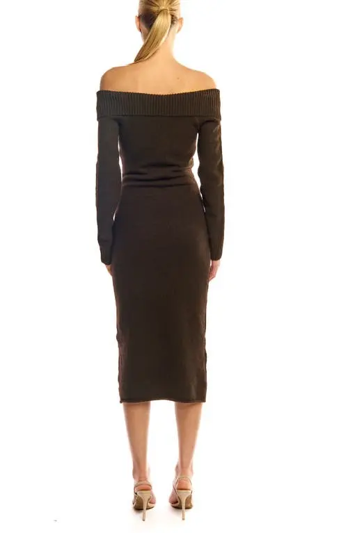 LBLC THE LABEL Turner O/s Sweater Dress