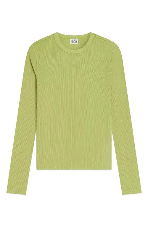 Scotch & Soda Rib Long Sleeve T-shirt