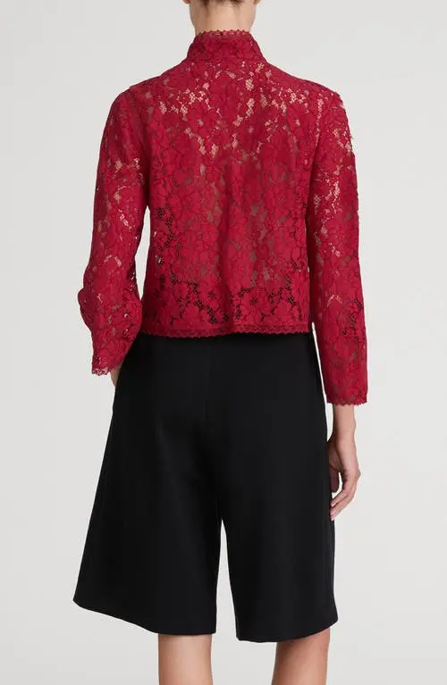 FRAME The Lace Salon Top