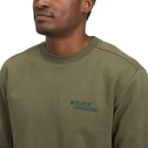 BLACK DIAMOND Mini Stacked Crewneck Sweatshirt