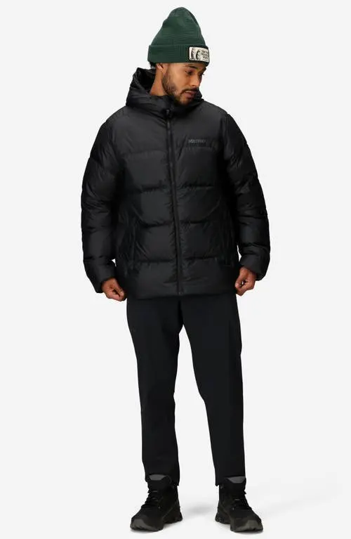 MARMOT Guides 700-fill-power Water-repellent Down Hooded Jacket - Black