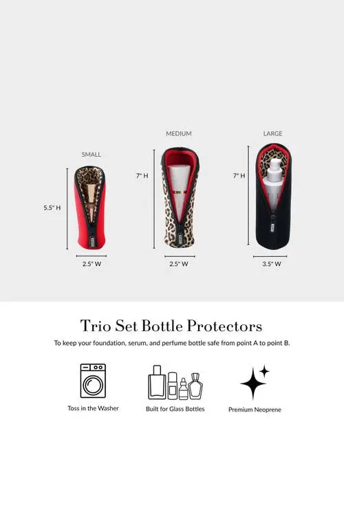 KUSSHI Bottle Protector 3-piece Set