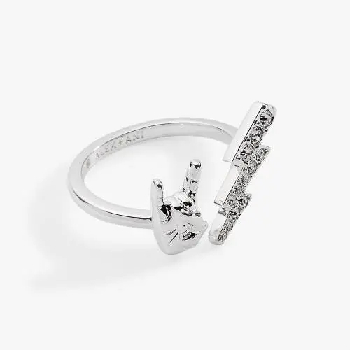 ALEX AND ANI 80s Rock Star Open Ring