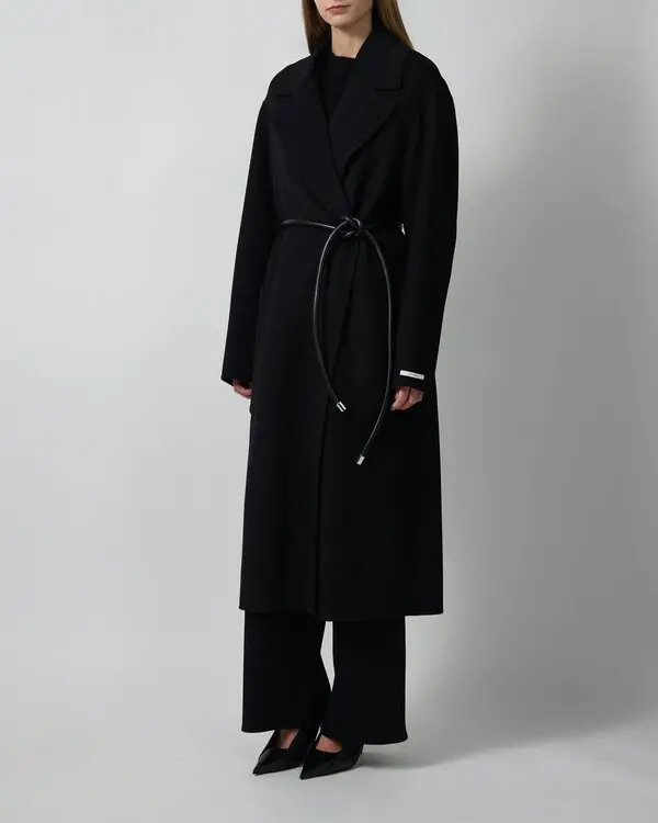 Sportmax Coat Oversized Double Wool