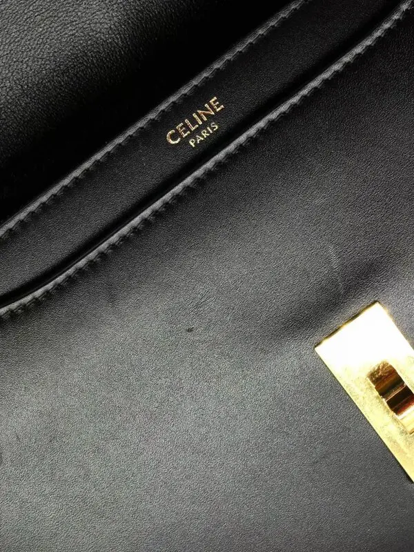 Celine 16 Chain Shoulder Bag Leather Crossbody Bag