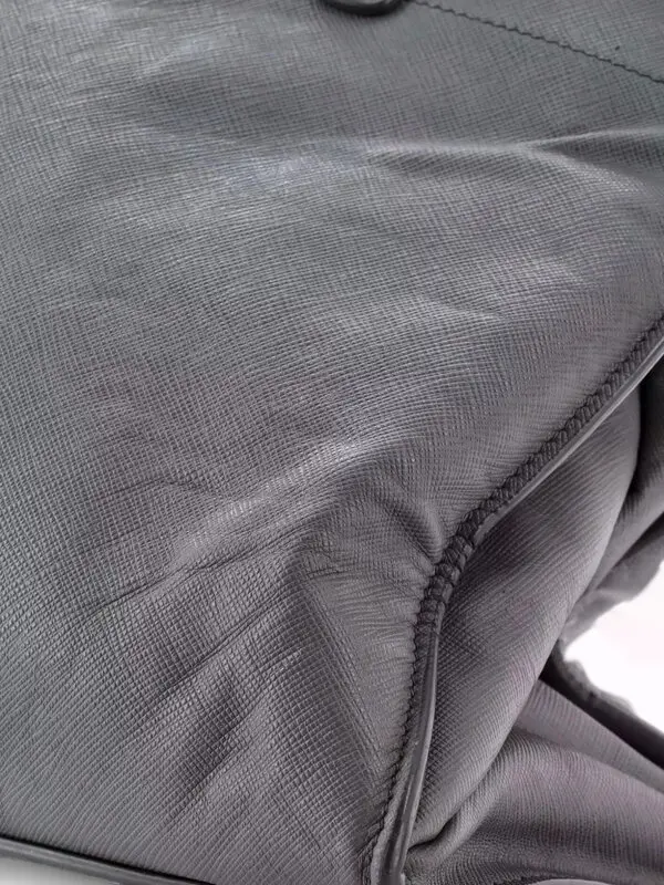 Prada Soft Triple Pocket Convertible Saffiano Leather Tote Bag