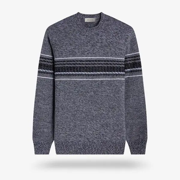 Allen Edmonds Bugatchi Crewneck Long-sleeve Sweater