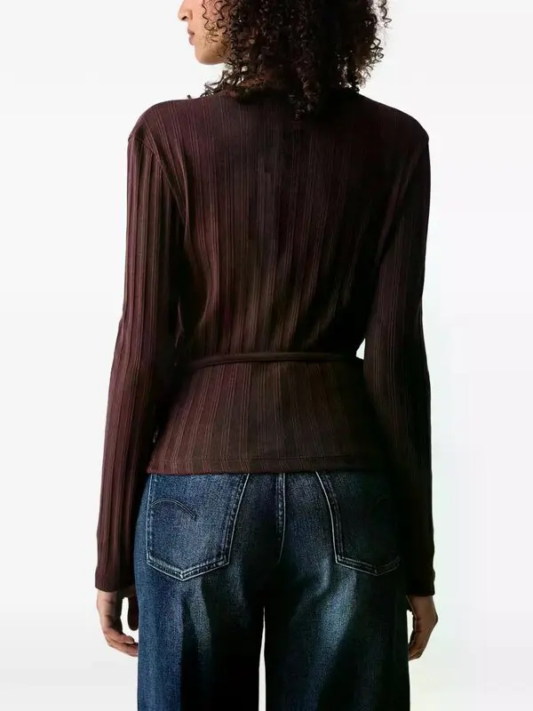 Marc O'polo Ribbed Wrap Sweater