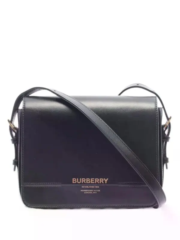 Burberry 2010s Small Grace Shoulder Bag - Black