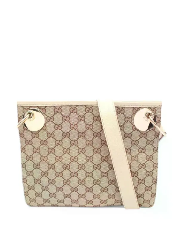 Gucci 2000s Gg Canvas Shoulder Bag