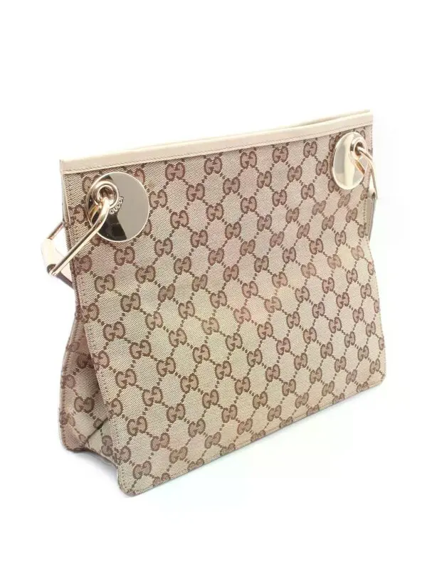 Gucci 2000s Gg Canvas Shoulder Bag