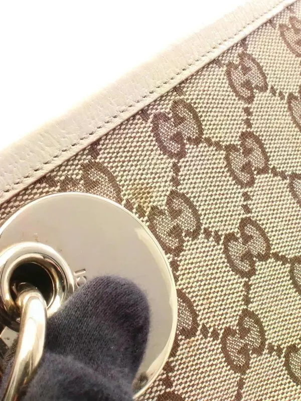 Gucci 2000s Gg Canvas Shoulder Bag