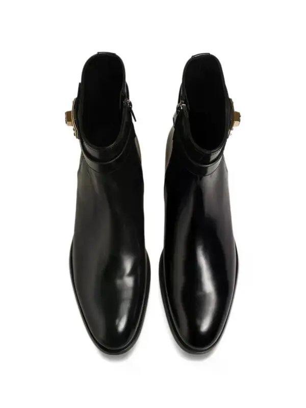Dolce & Gabbana Buckle-strap Ankle Boots