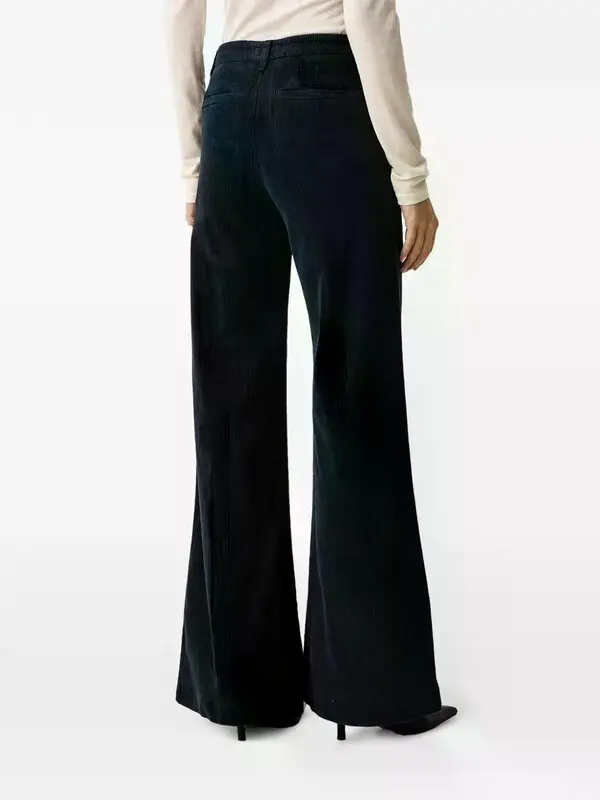 Luisa Spagnoli Corduroy Wide-leg Trousers