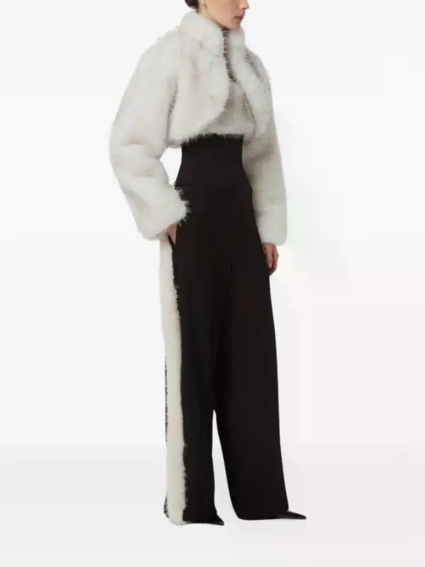 Apparis Cropped Faux-fur Jacket