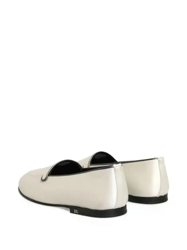 Dolce & Gabbana Satin Loafers