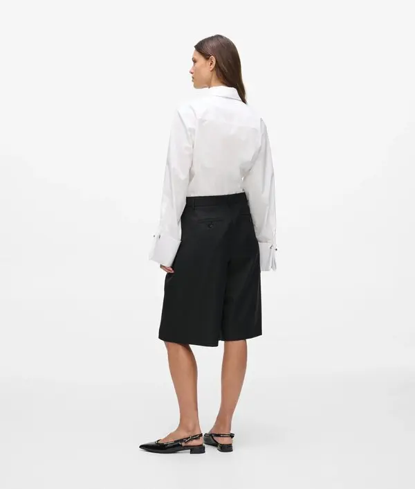 Karl Lagerfeld Straight-leg Bermuda Shorts