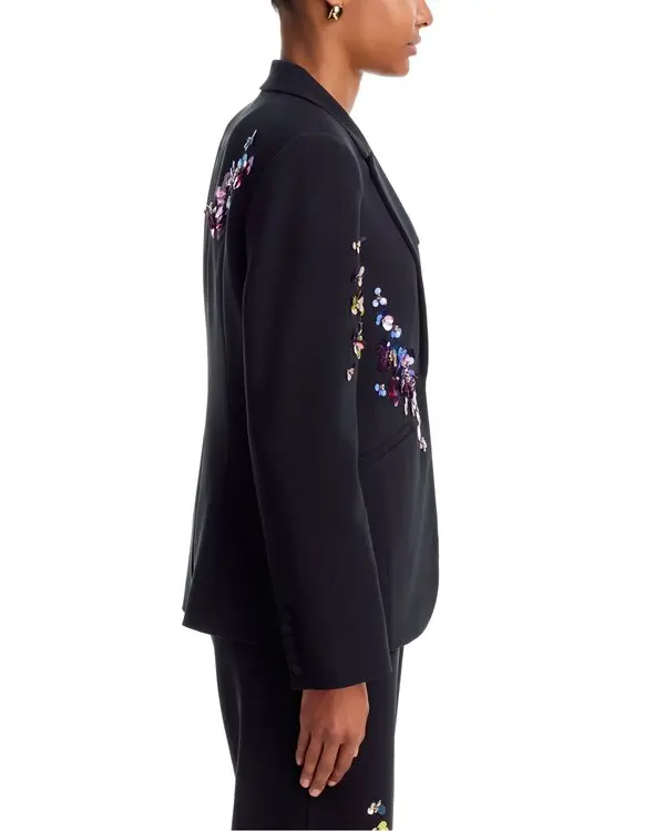 Cinq À Sept Karlie Waterfall Paillettes Blazer