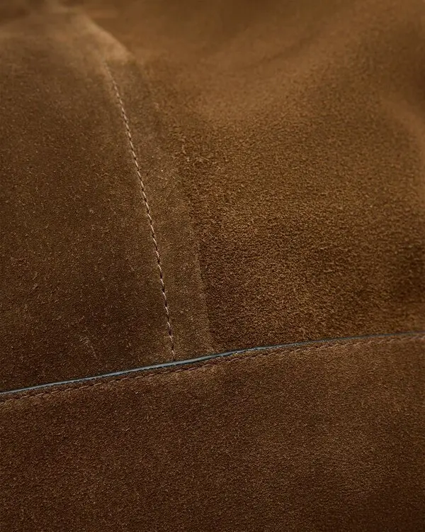 ALLSAINTS Asha Convertible Suede Shoulder Bag