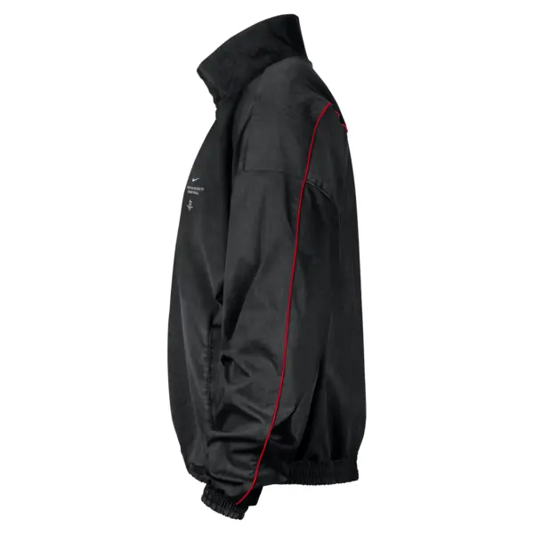 Nike Houston Rockets Standard Issue Dri-fit Basketball Woven Jacket