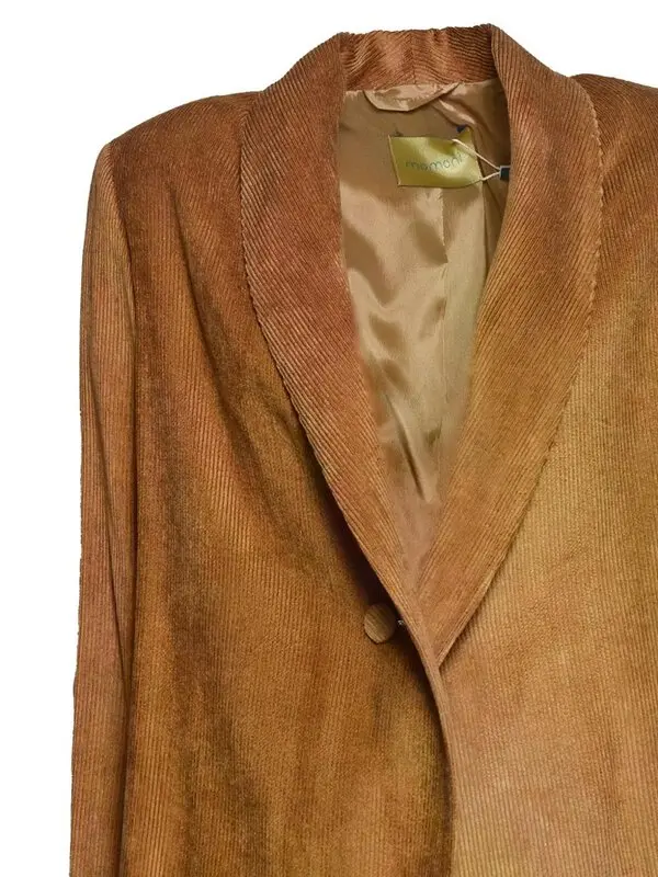 Momoni Vira Corduroy Shawl-lapel Jacket - Brown