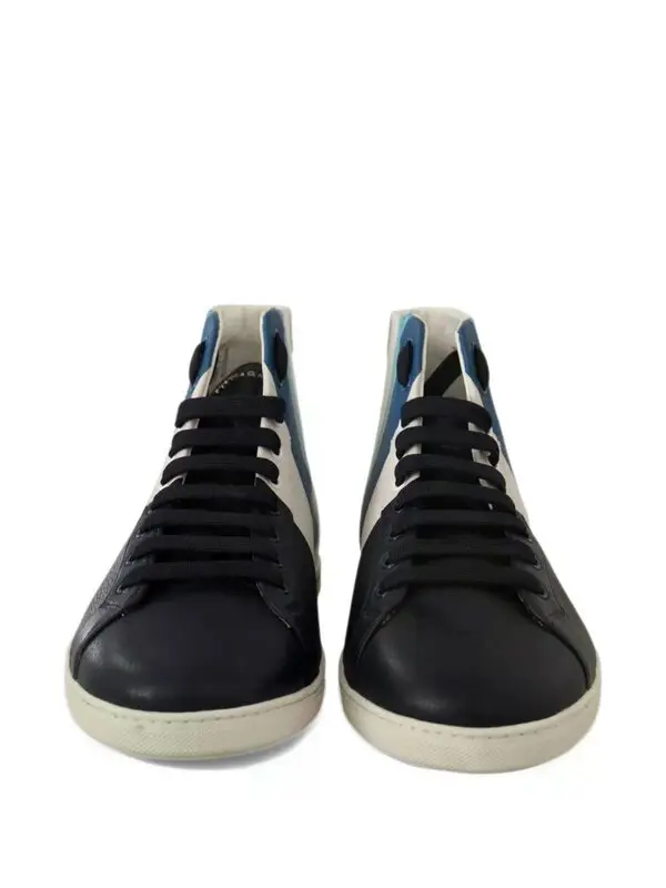Dolce & Gabbana Mid-top Leather Sneakers