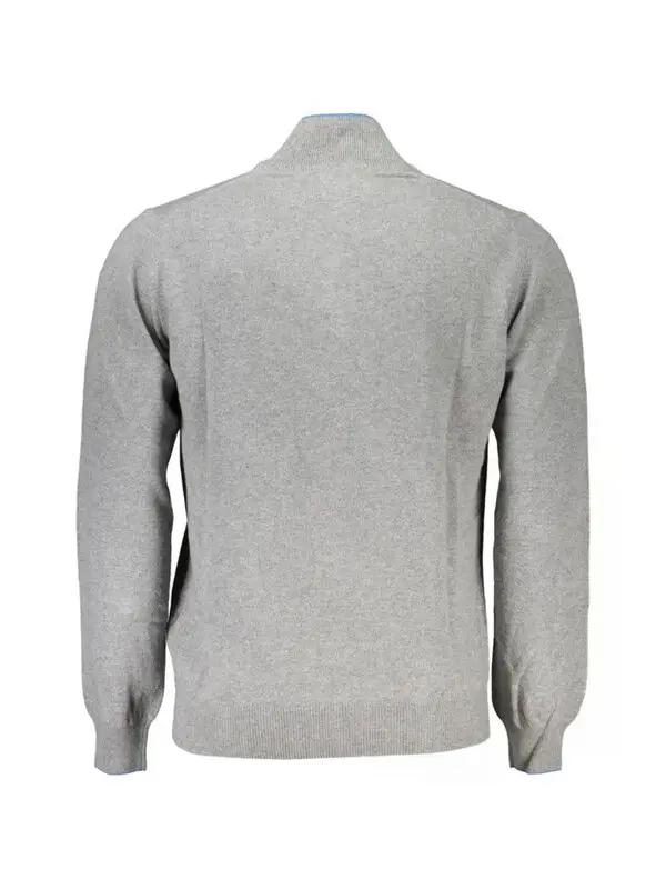 HARMONT & BLAINE Quarter-zip Embroidered Sweater