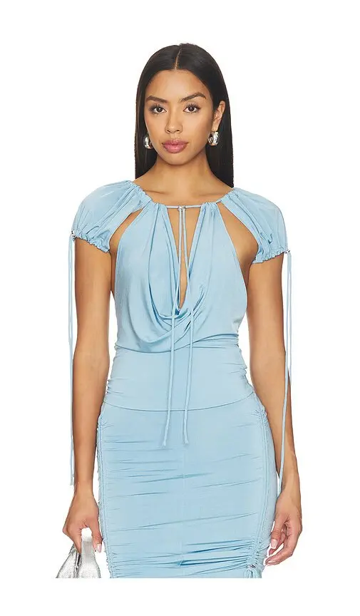 KNWLS Cu Top In Baby Blue