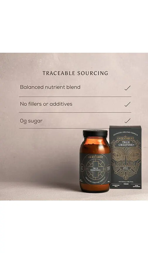 ANCIENT + BRAVE True Creatine+ Jar